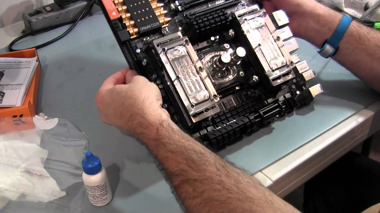 Big Bang XPower II Kick Ass Build- Part 2 - Install Water Blocks and ...