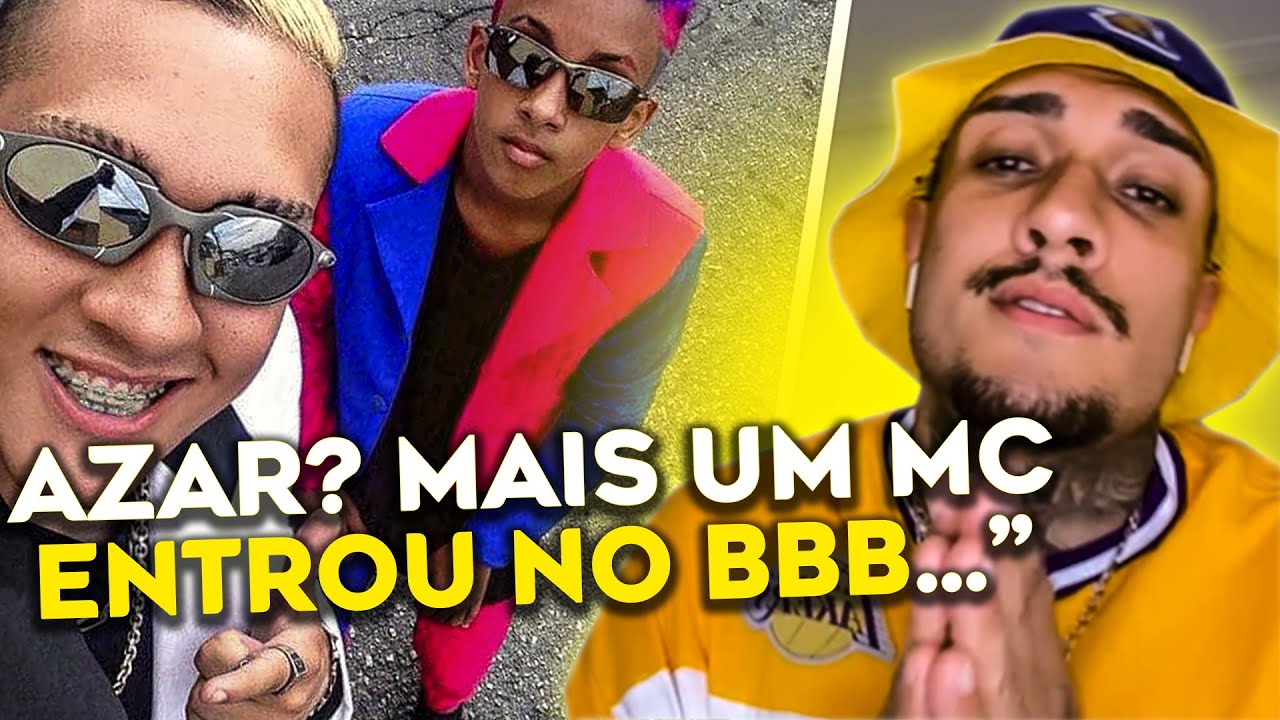 AZAR? MC BIN L4DEN VAI PARTICIPAR DO BBB, NATH FISCHER DO HYPERANHAS ...