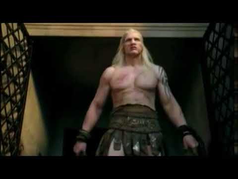 Theokoles entrance into arena from Spartacus Blood and sand