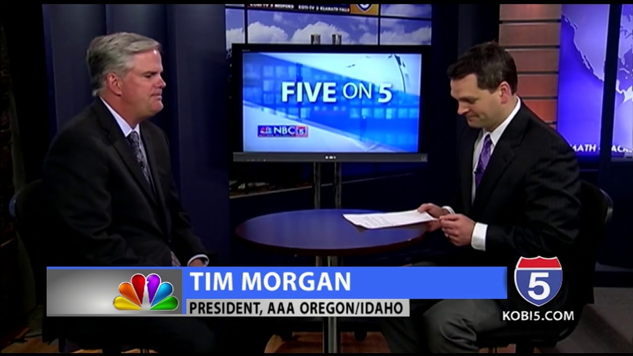 FIve on 5 - Tim Morgan - AAA Oregon Idaho - YouTube