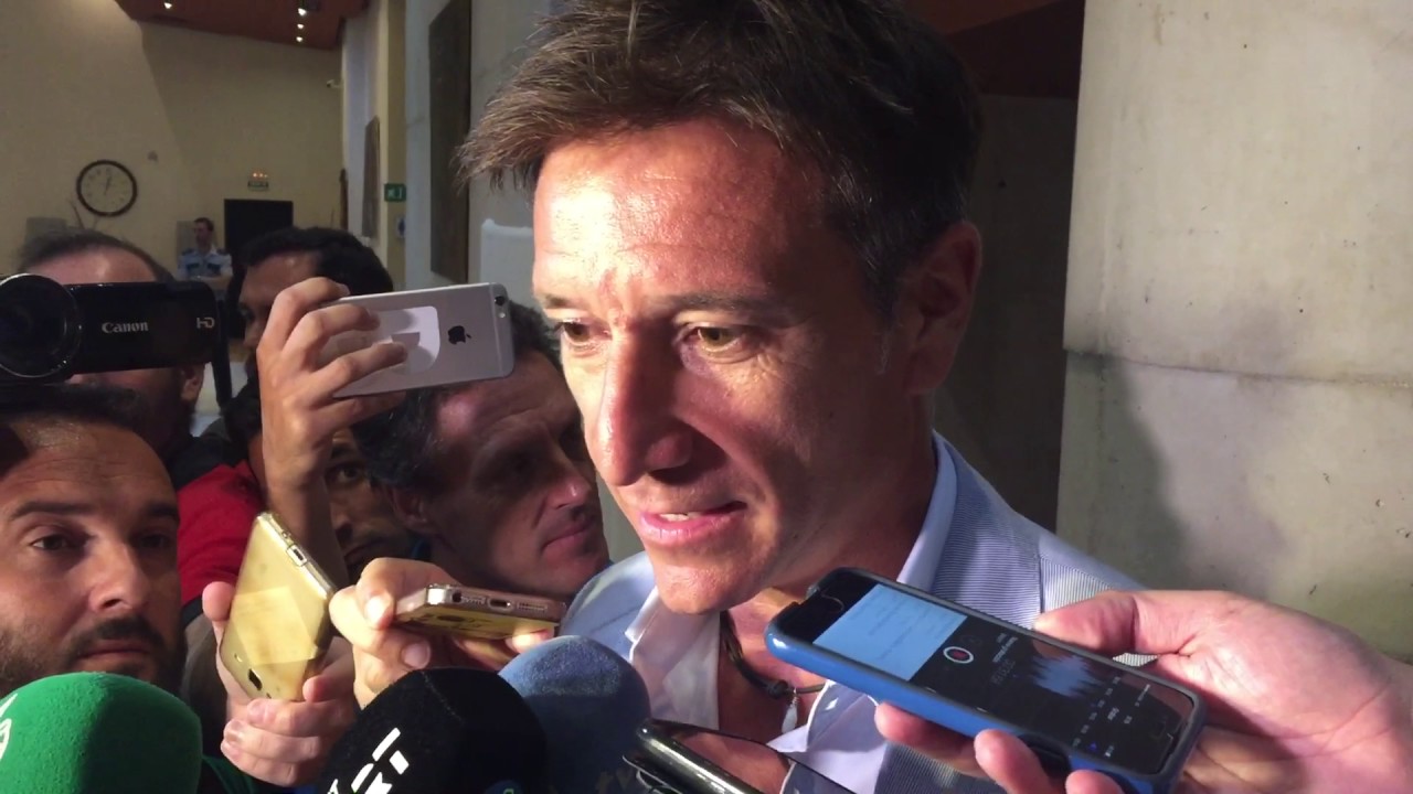 Declaraciones de Alfonso Pérez Muñoz tras la Junta de accionistas en el ...