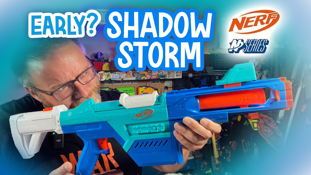 1st review of the Nerf Shadow Storm in the new N1 Series?! - YouTube