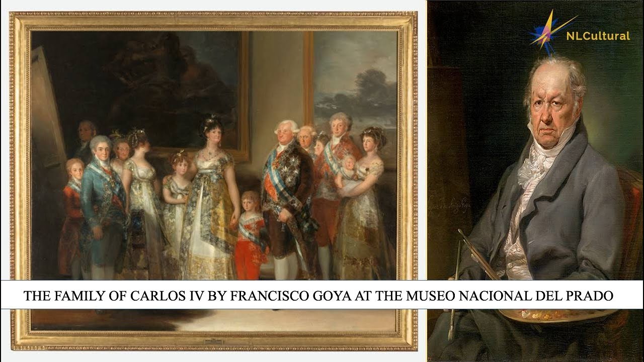 The Family of Carlos IV by Francisco Goya at the Museo Nacional del ...