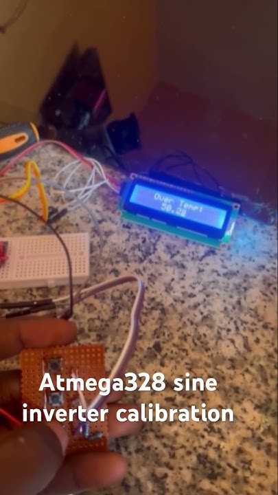 Atmega328 sine inverter #arduino - YouTube