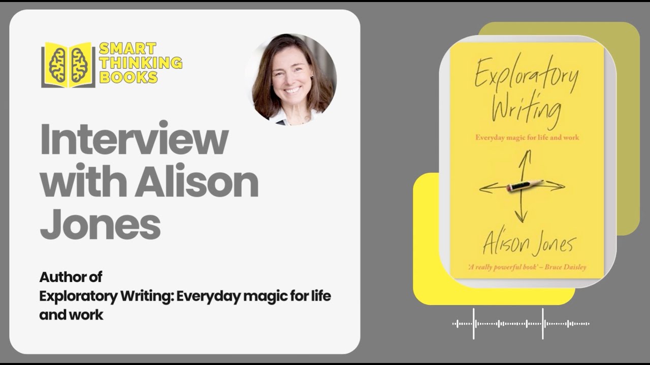 Book recommendations from Alison Jones, author of Exploratory Writing ...