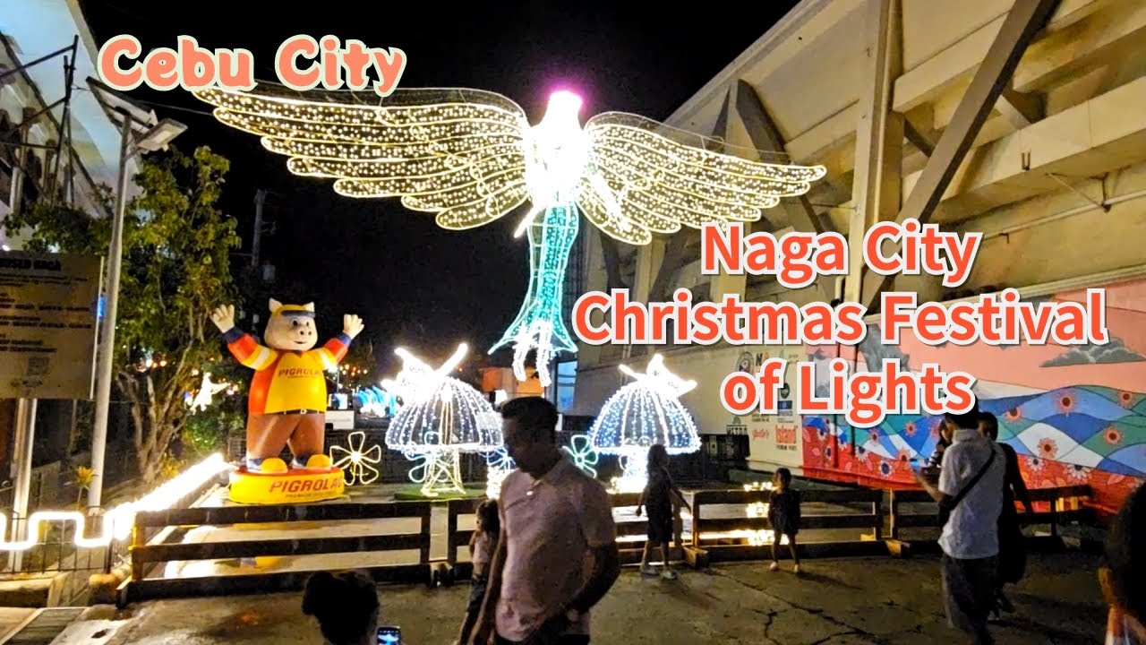 Naga City Christmas Festival of Lights simala Cebu City - YouTube