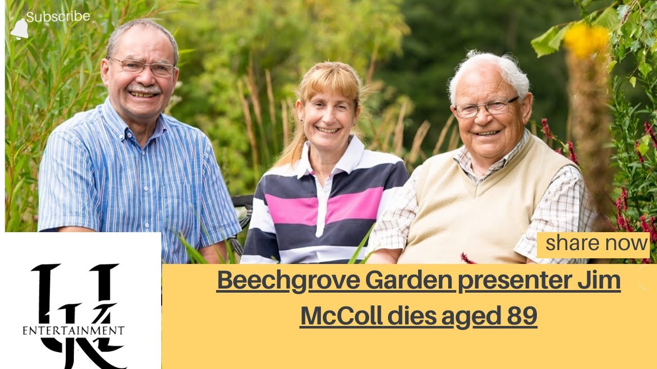 Beechgrove Garden presenter Jim McColl dies aged 89 - YouTube