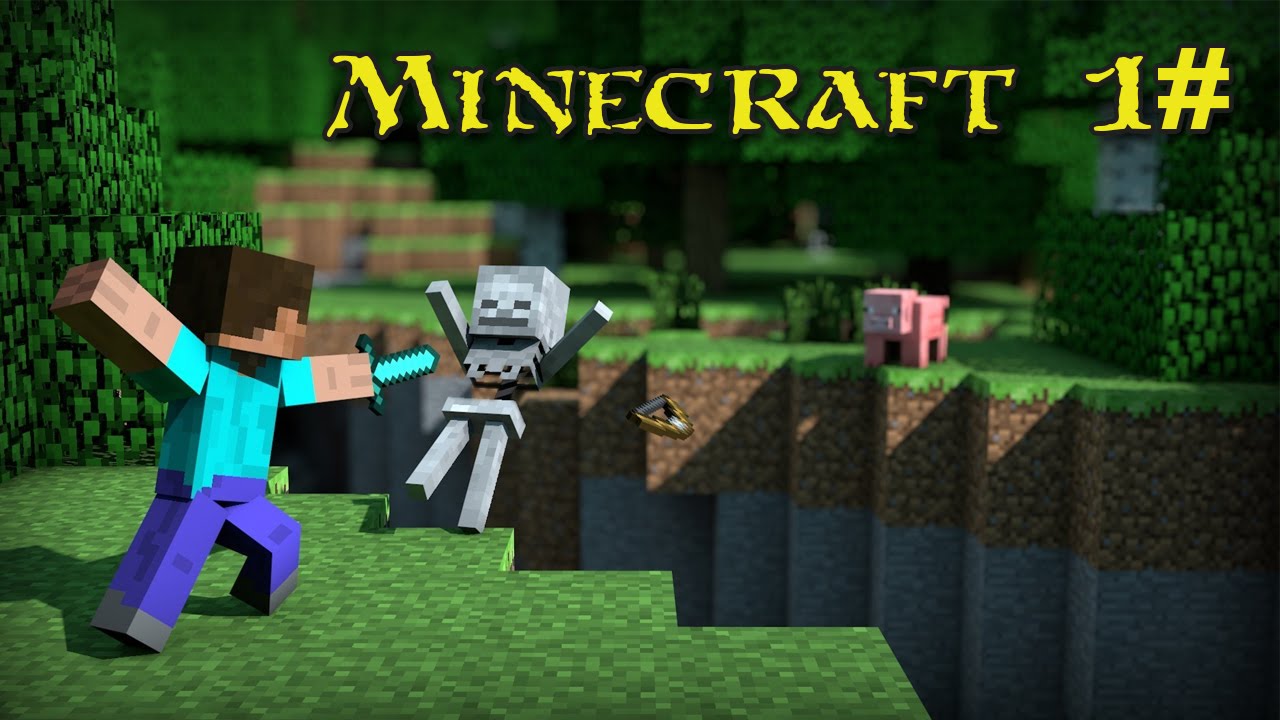 Minecraft 1# - konečně mám Minecraft ! ! - YouTube