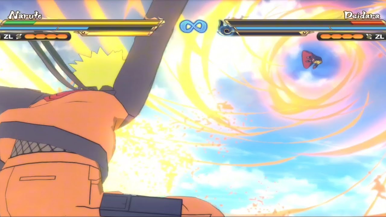 Naruto vs Deidara Full Fight - Story Mode - YouTube