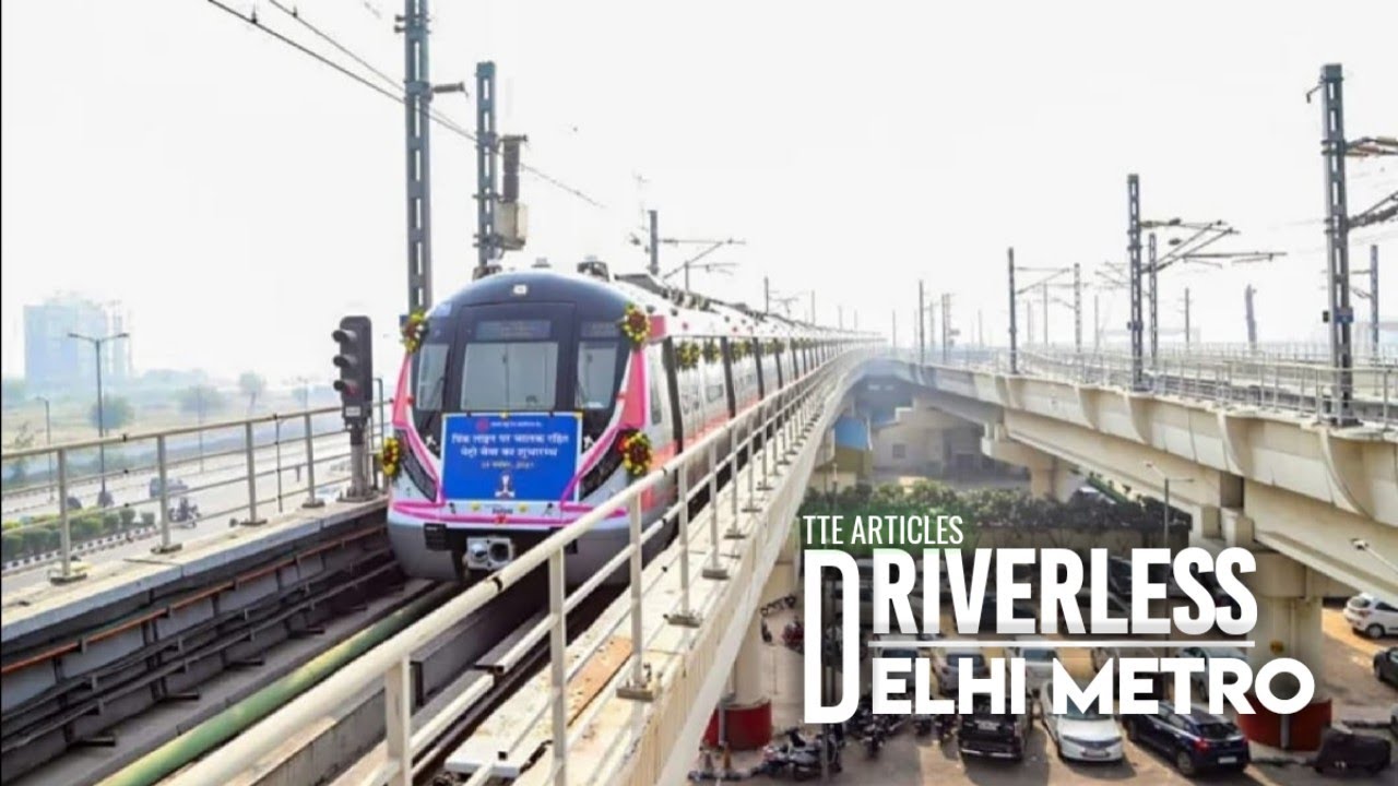 DMRC Starts UTO Driverless Operations on Delhi Metro's Pink Line || The ...