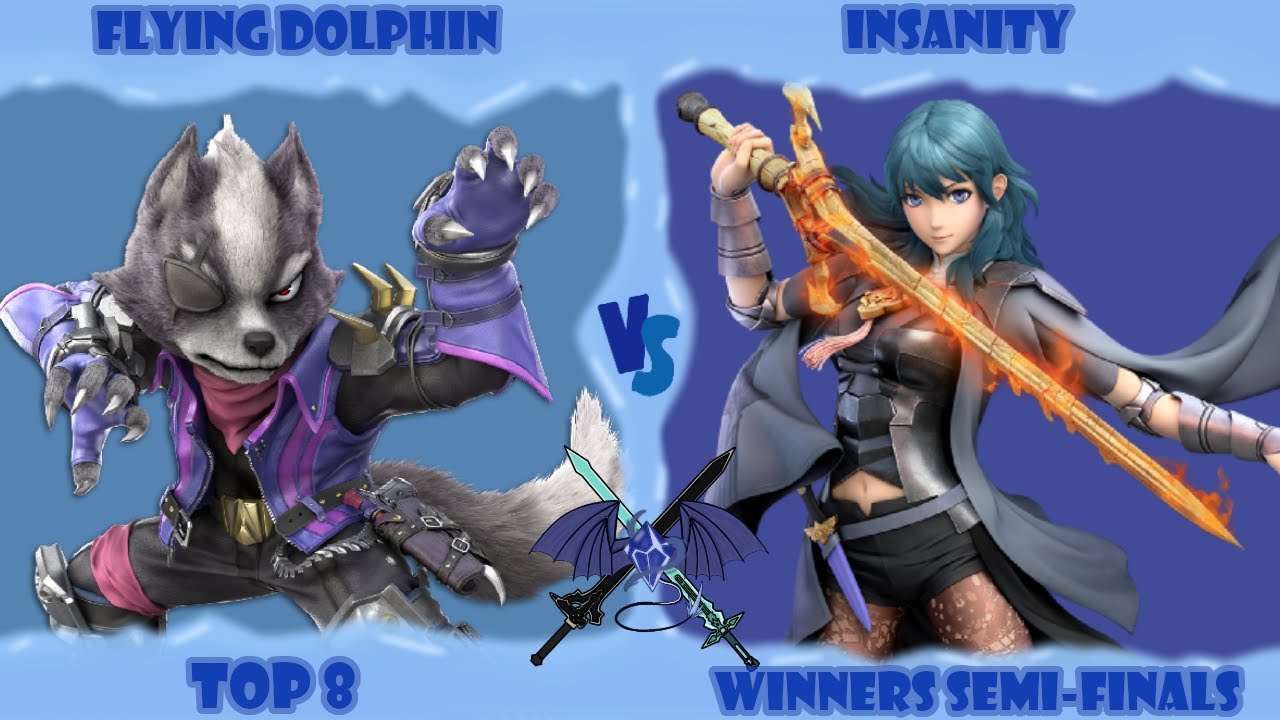 Insanity (Pikachu, Byleth) vs FlyingDolphin (Wolf) - Winners Semi ...
