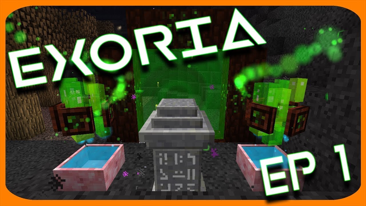 Start the new Pack | Exoria mod pack | Modded Minecraft | ep 1 - YouTube