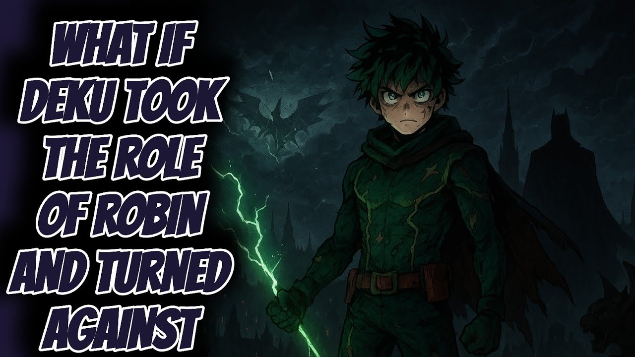 What if Deku Took the Role of Robin and Turned Against Batman - YouTube