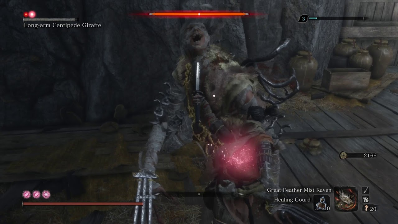 Sekiro Centipede Boss - YouTube