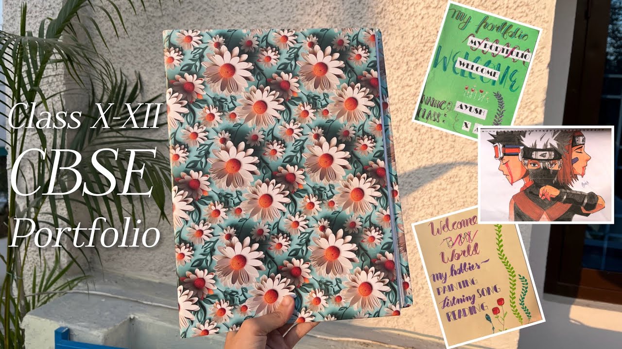 CBSE PORTFOLIO | Class X-XII | Nishtha Bisht | #portfolio #cbse - YouTube