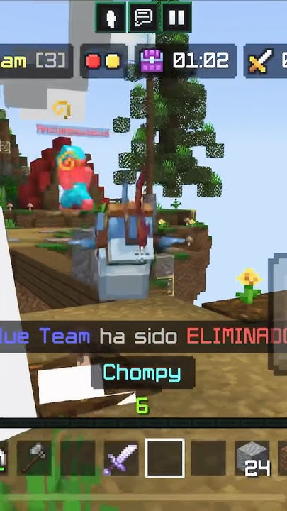 Chompy miss 🤓#minecraft #hiveskywars #hive - YouTube