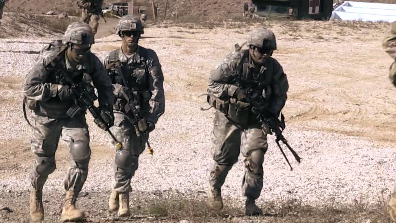 1-508 Parachute Infantry Regiment at the NTC - YouTube