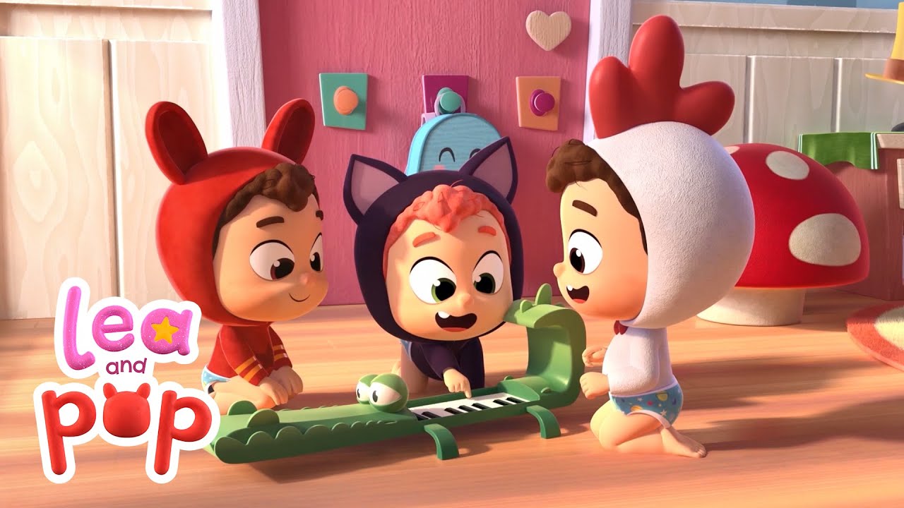 The Happy, The Sad and The Angry & Surprise Eggs | Lea and Pop | Happy ...