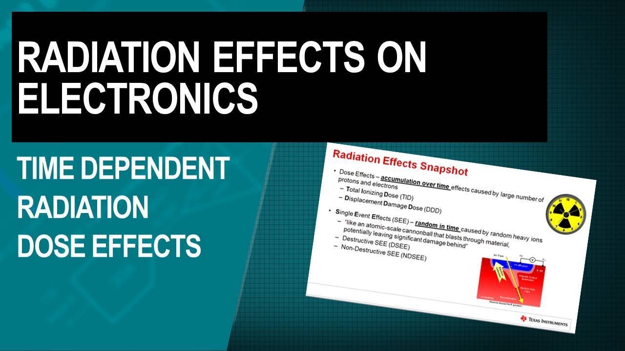 What are time dependent radiation dose effects? - YouTube