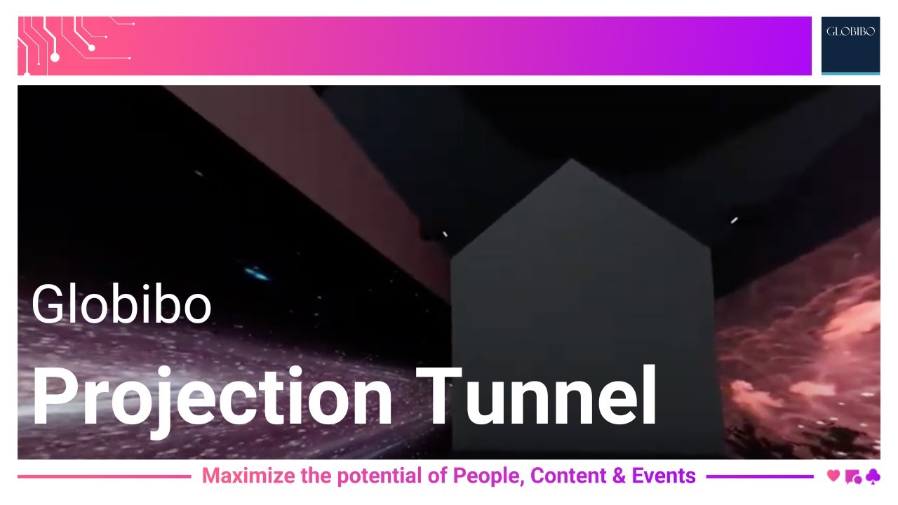 Globibo Projection Tunnel - YouTube