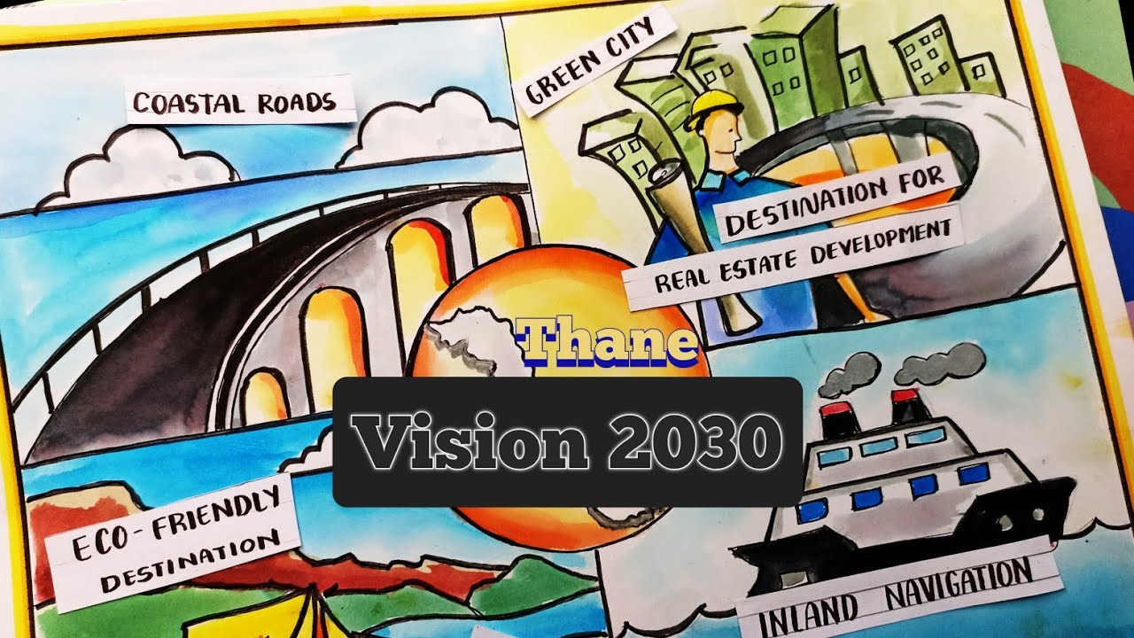 Thane vision 2030 drawing.Thane vision 2030 drawing competition.Drawing ...