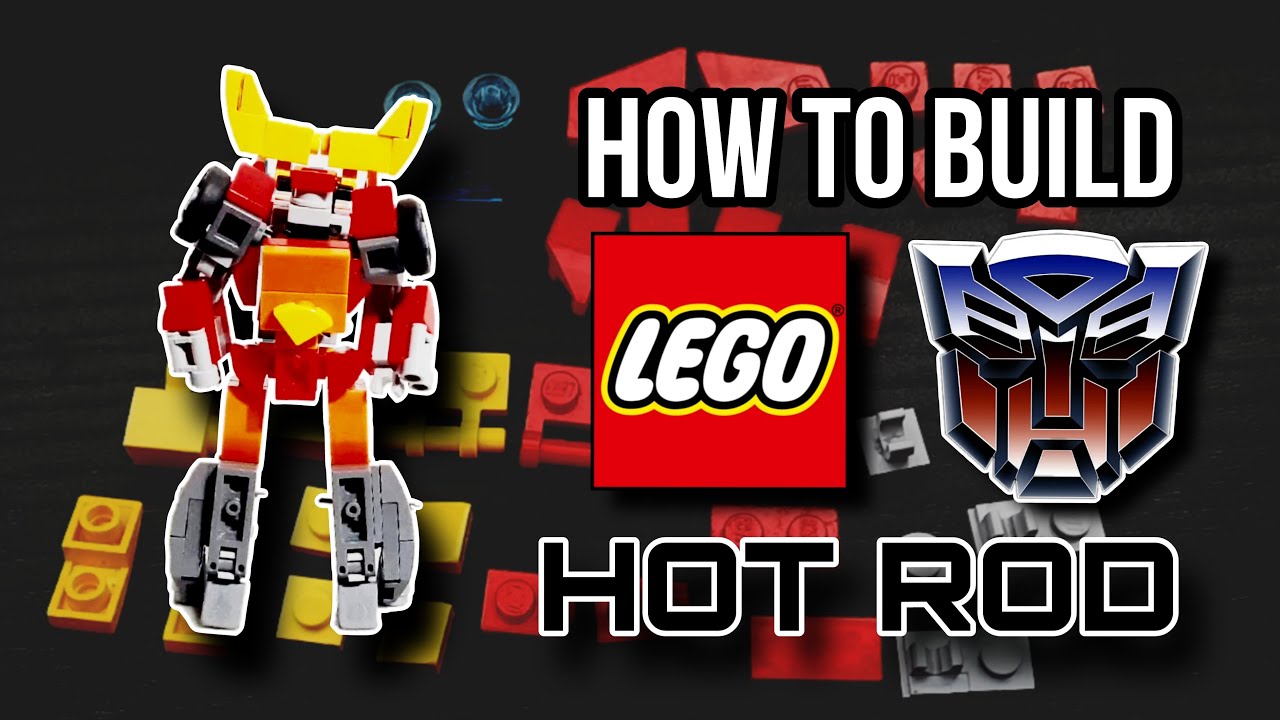 HOW to Build LEGO Hot Rod Transformers｜LEGO Mini TRANSFORMERS Tutorial ...