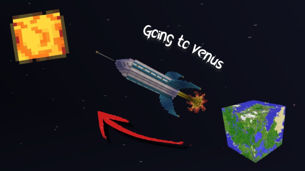 Going to Venus in Minecraft part 2!!! - YouTube