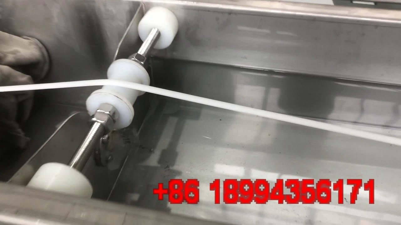 Mask nose wire making machine production line - YouTube