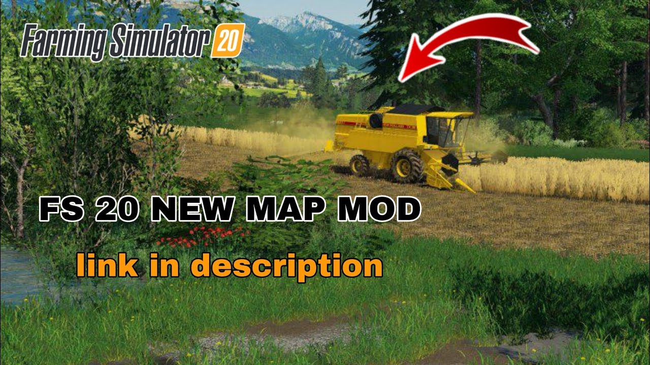 Fs 20 new map mod | farming simulator 20 new map mod - YouTube
