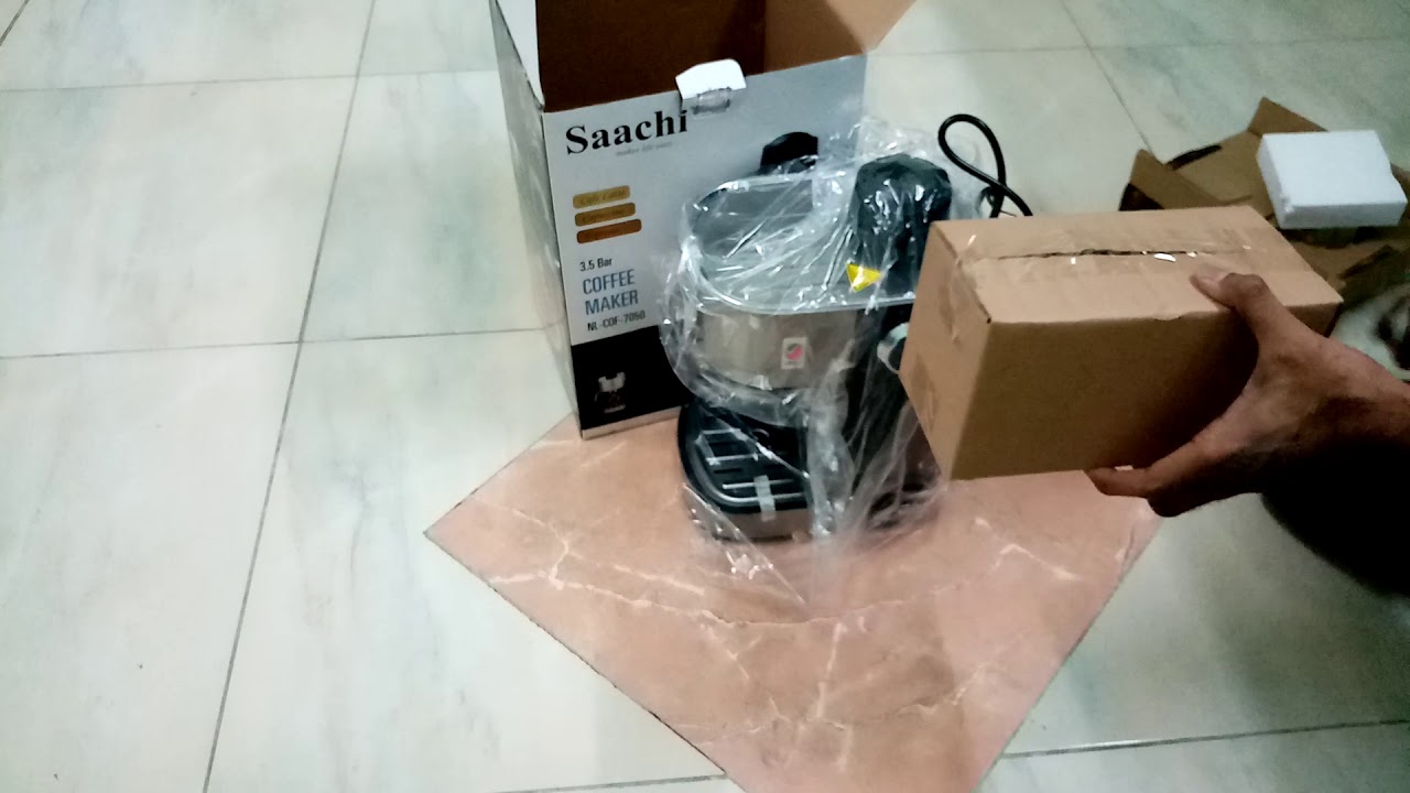 Saachi Coffee Maker NL-COF-7050 - YouTube