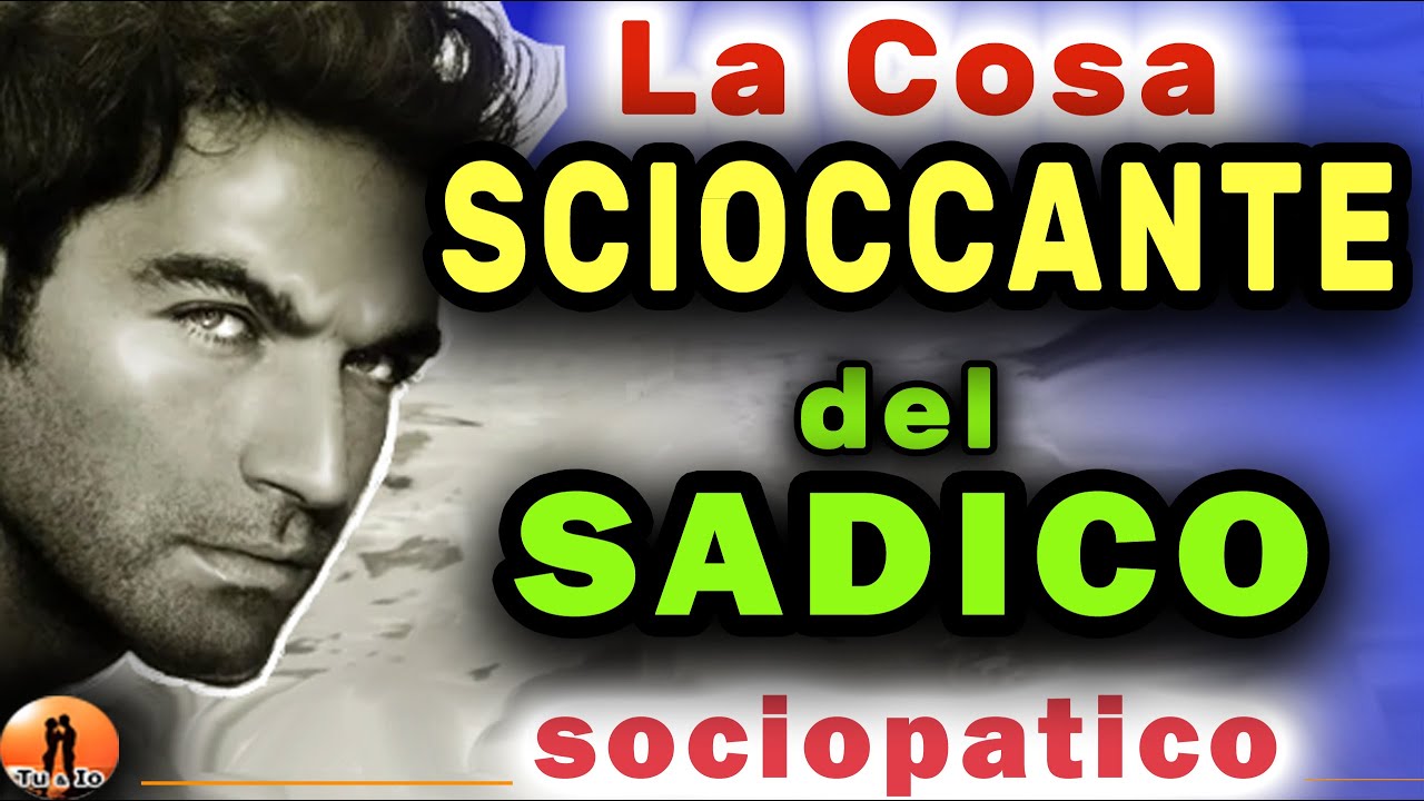 NARCISISTA PSICOPATICO SADICO: la COSA più SCIOCCANTE│ Narcisismo ...