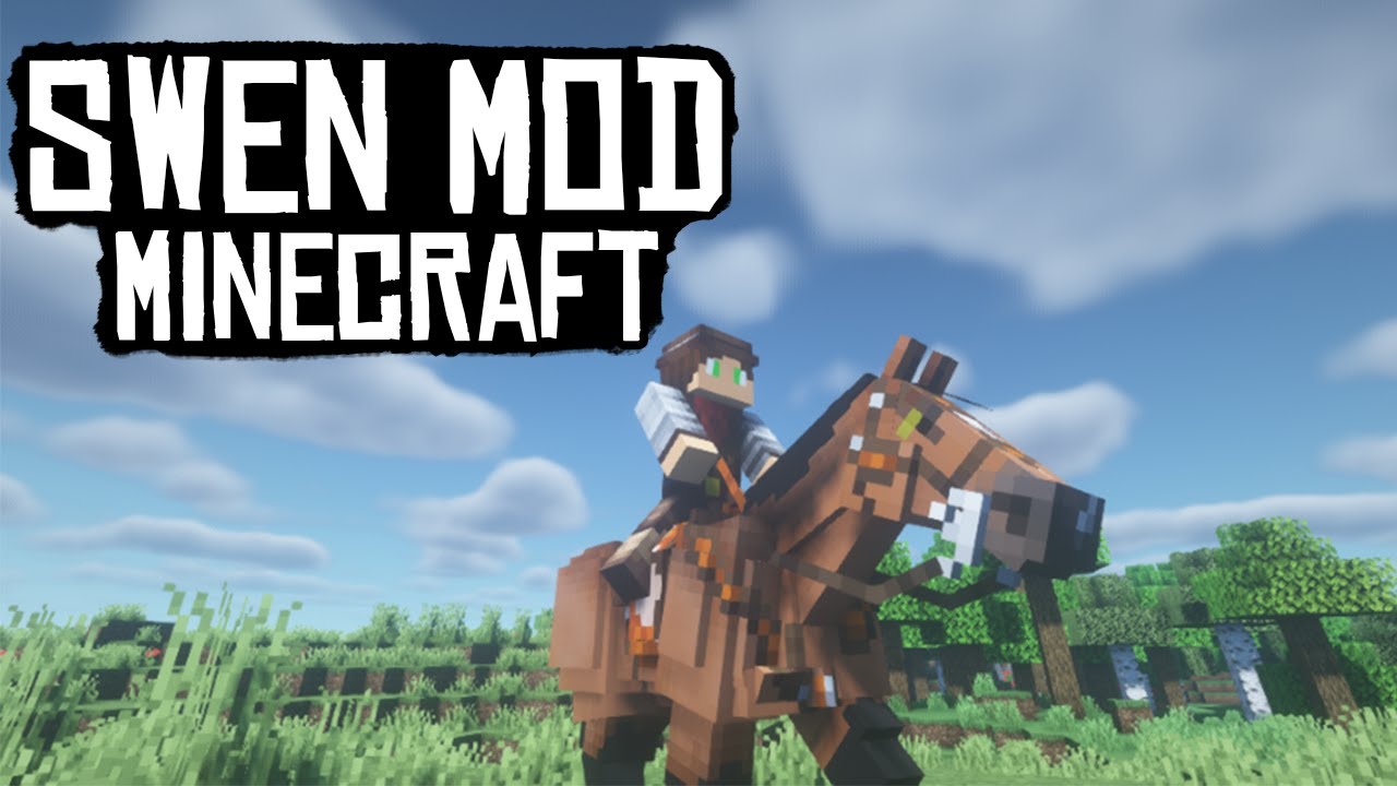 Cavalos realistas - Minecraft - YouTube