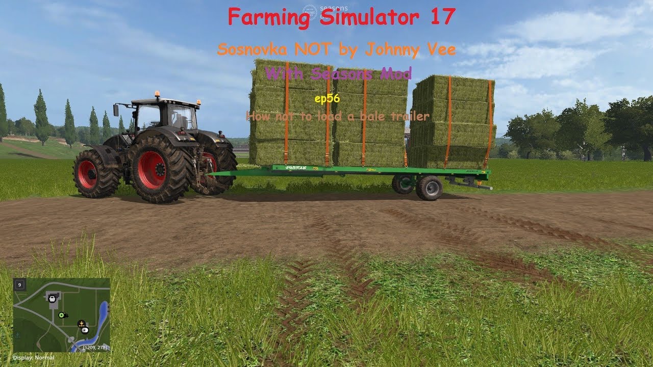 Sosnovka NOT by Johnny Vee with Seasons ep56 I must be mad more bales ...