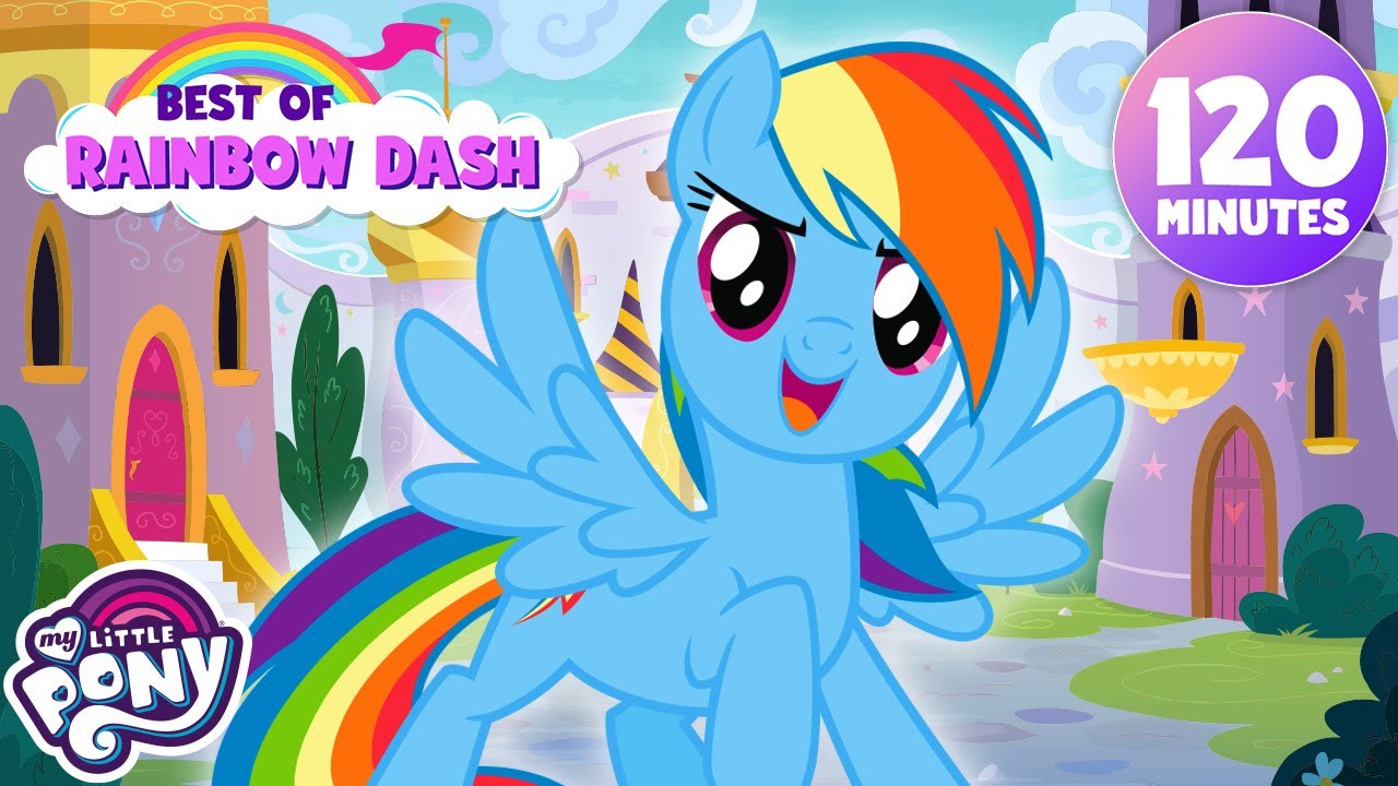 Mi Pequeño Pony: La Amistad Es Mágica, Logotipo De Rainbow Dash