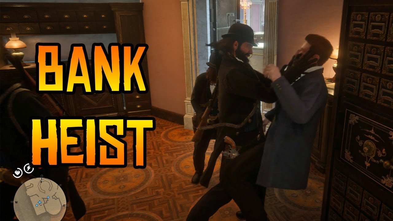 BANK HEIST | Red Dead Online New Mission - Banks Don't Rob Themselves ...