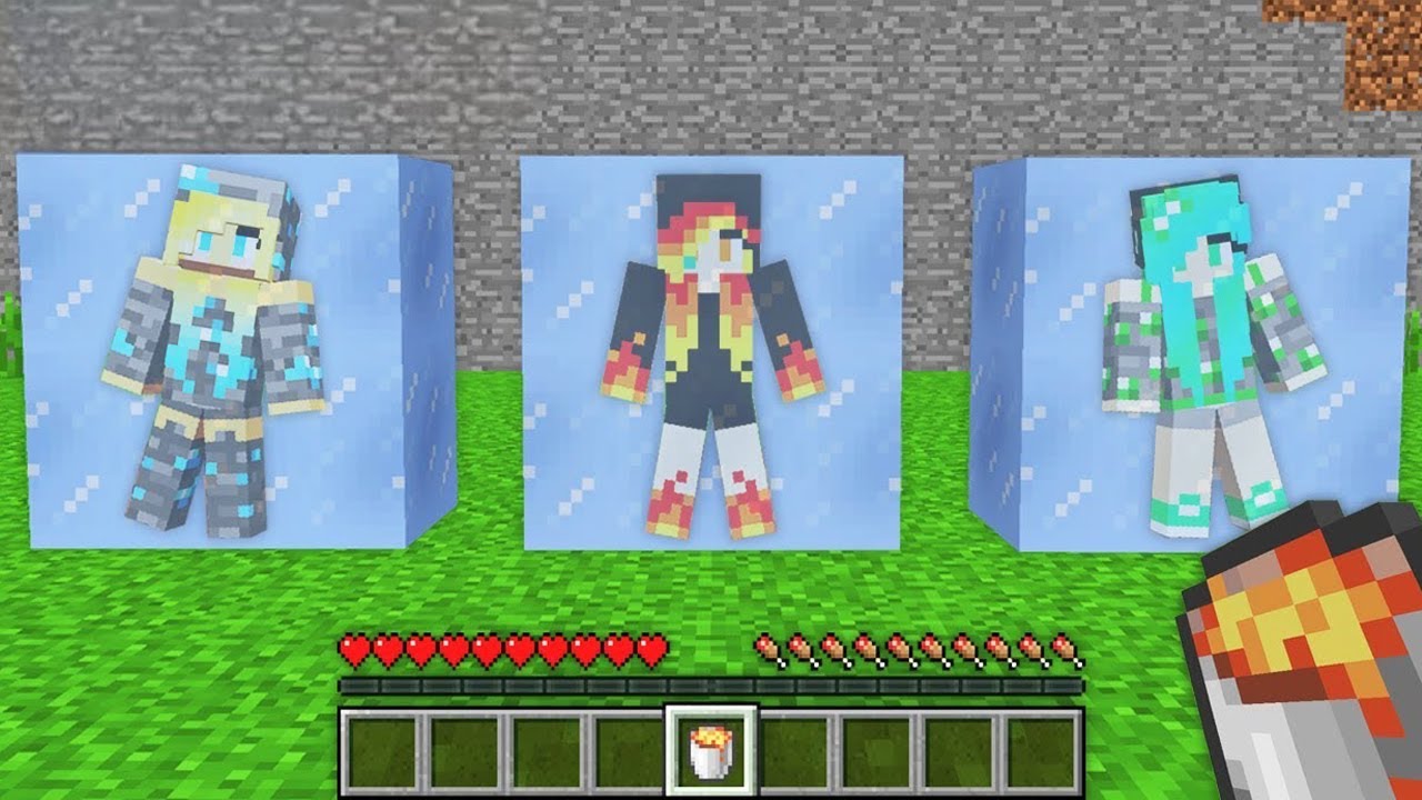 HANGİ KIZI BUZDAN KURTARMALIYIM 😱 - Minecraft - YouTube