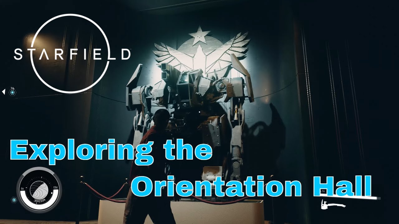 Starfield (MID PC): Exploring the Orientation Hall - YouTube