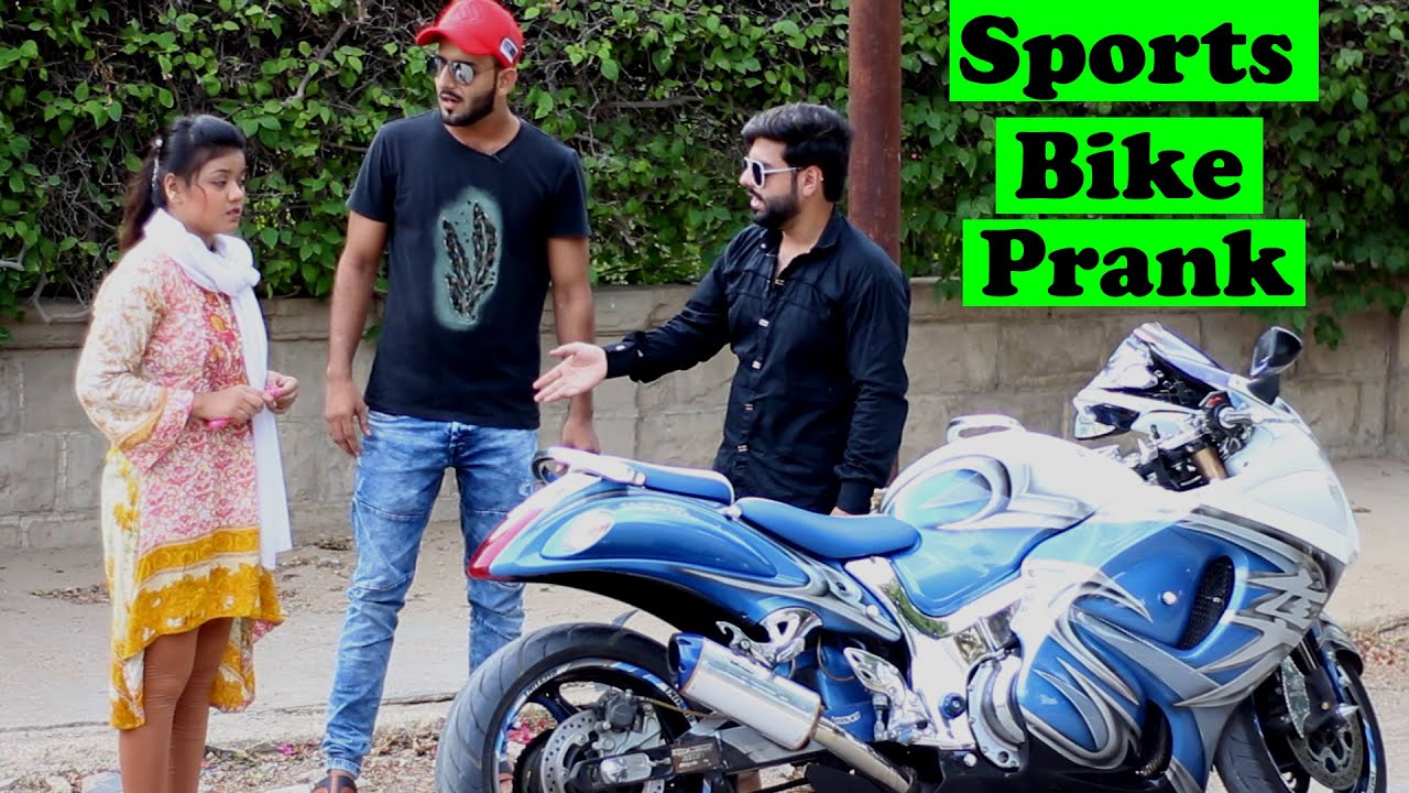 Sports Bike Prank | Pranks In Pakistan | Humanitarians - YouTube