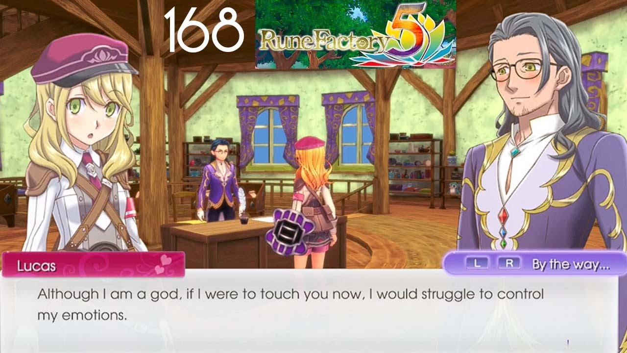 Aww Luke!- Rune Factory 5 [168] - YouTube