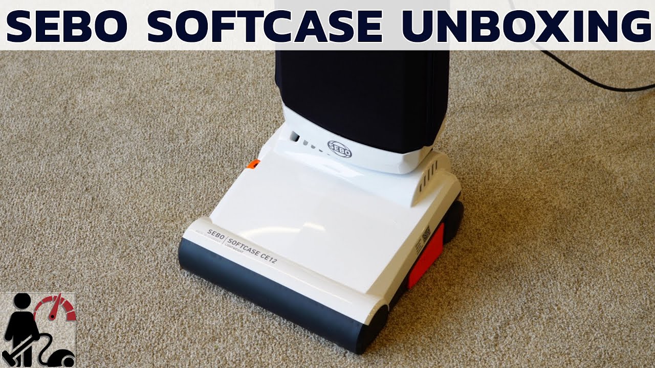 SEBO SOFTCASE CE12 LIGHTWEIGHT VACUUM UNBOXING & REVIEW - YouTube