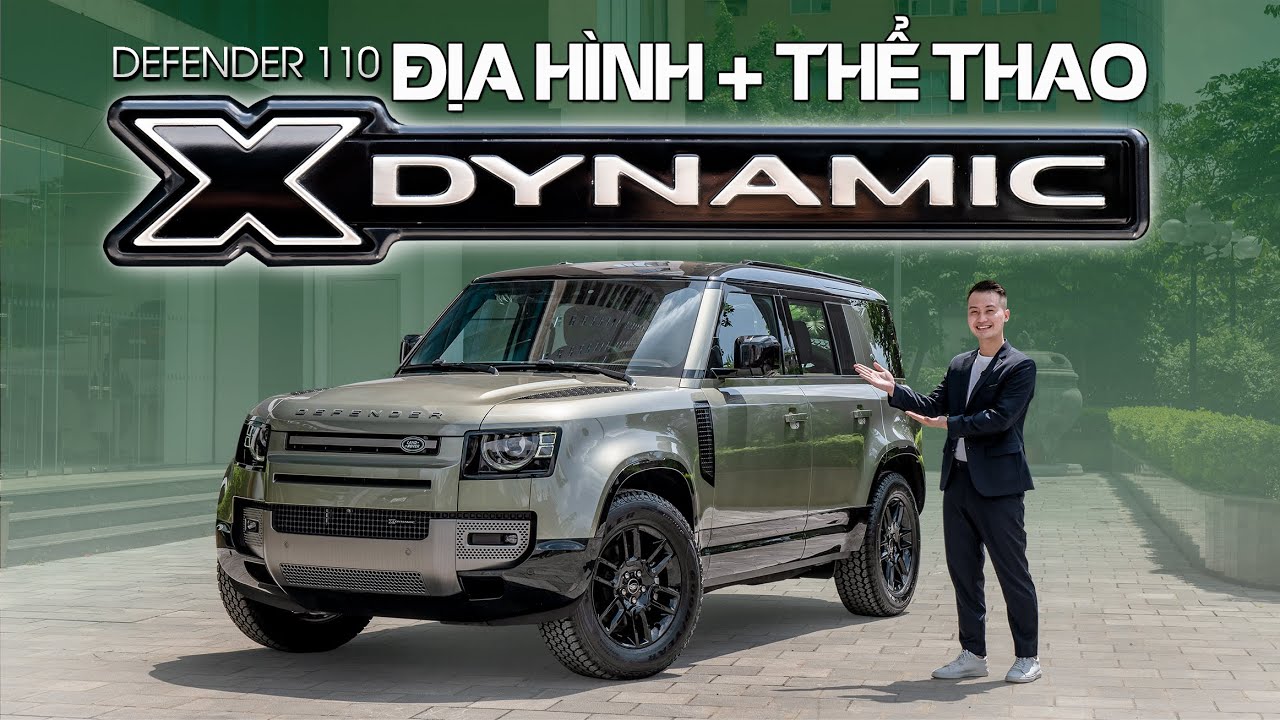 Land Rover Defender 110 X-Dynamic ĐỊA HÌNH kết hợp THỂ THAO | Land ...