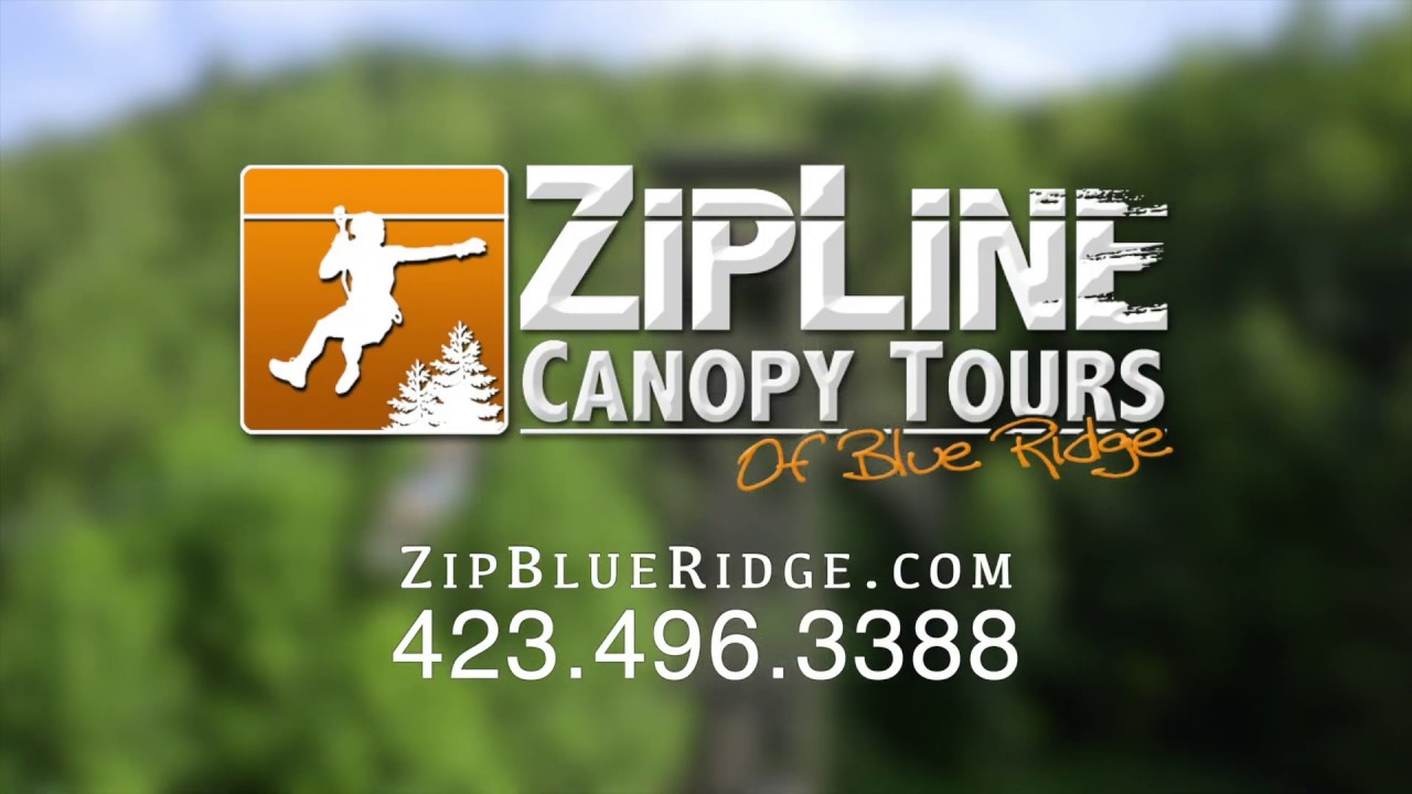 Come Fly With Us!!! Zipline Canopy Tours of Blue Ridge (30 Second ...