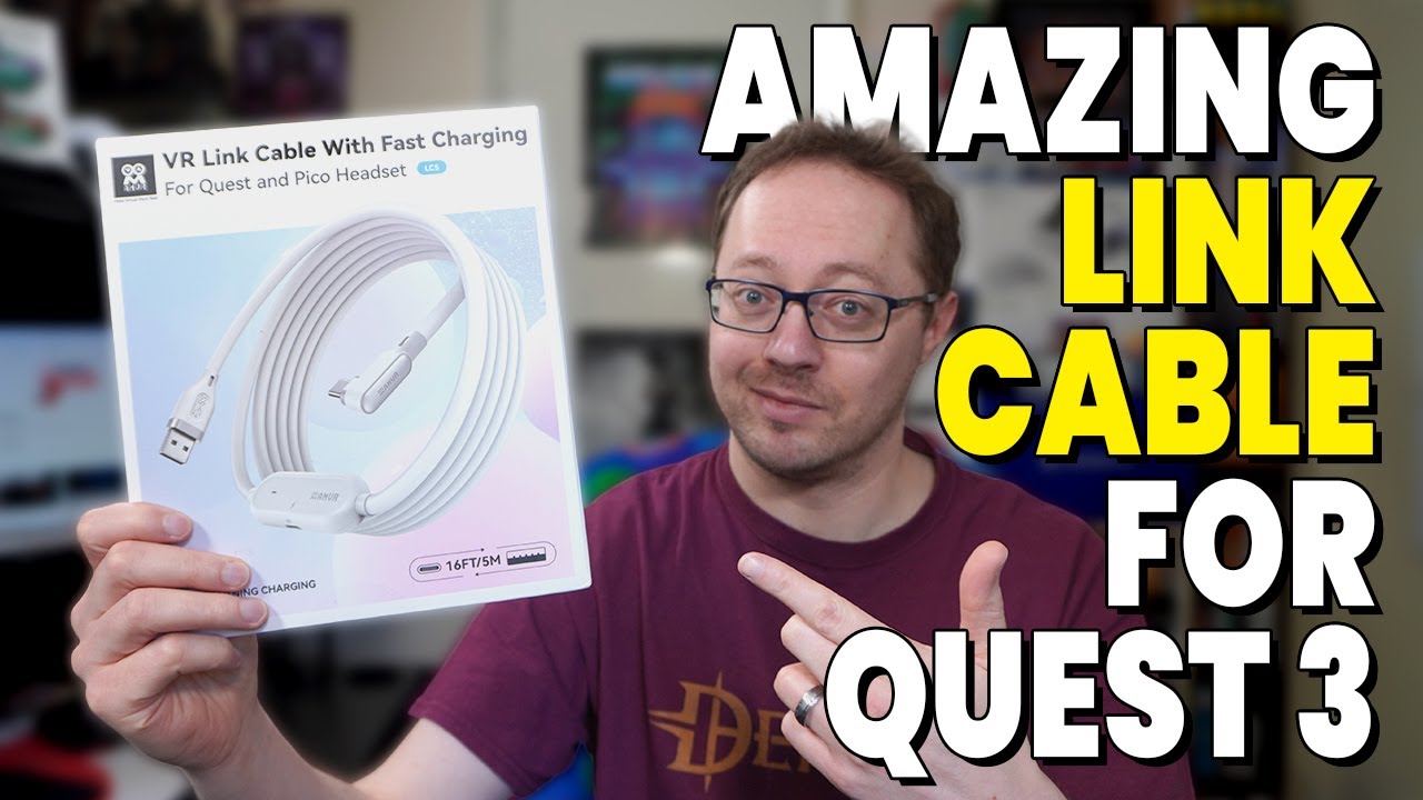 AMVR Link Cable for Meta Quest 3 Review - YouTube