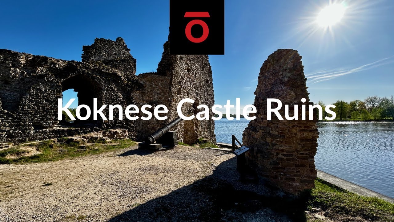 Koknese Castle Ruins - Latvia Overland - Bucket List - YouTube