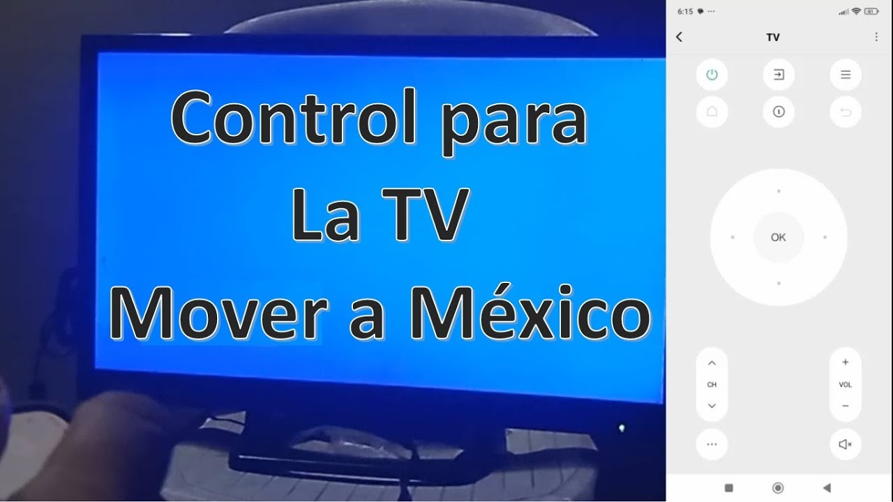 Control para la TV Mover a México - YouTube