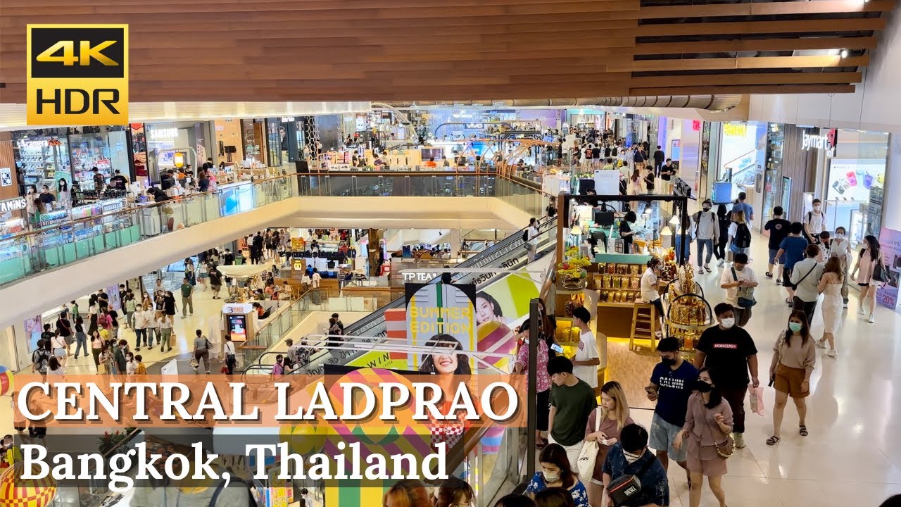 [BANGKOK] Central Ladprao "Shopping Complex With a Supermarket & Casual Eateries"| Thailand [4K ...
