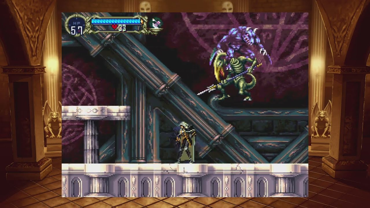 Castlevania Requiem: Symphony Of The Night Gaibon & Slogra Boss Battle ...
