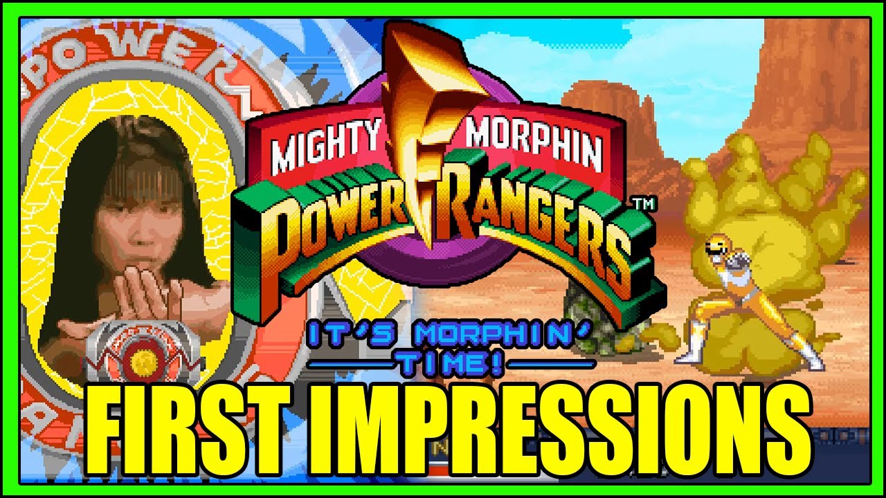 POWER RANGERS IT'S MORPHIN TIME | DEMO IMPRESSIONS - YouTube