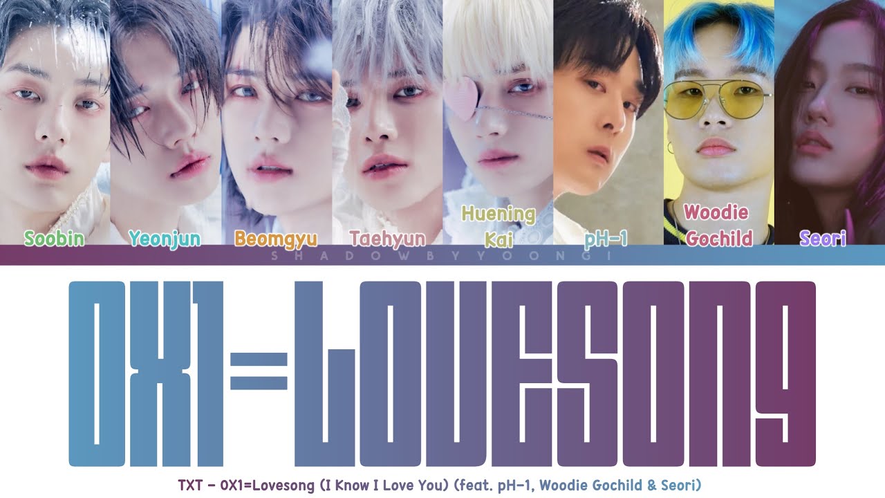TXT - '0X1=LOVESONG' (Remix) [feat. pH-1, Woodie Gochild, Seori] (CCL ...