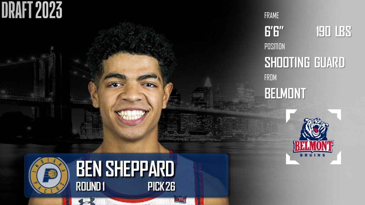2023 NBA DRAFT: Ben Sheppard | Indiana Pacers - YouTube